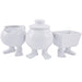 Ceramic Creamer, Caddy and Sugar Bowl with Lid 3 Piece Set! | Coffee or ...